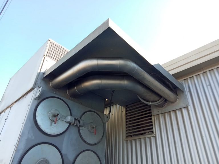 Captación de polvo en chorreadoras de arena | Tecfilter